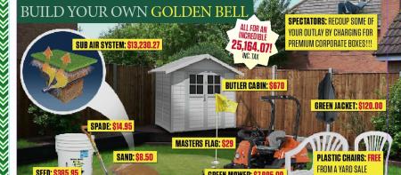 Build your own Masters Golden Bell - GolfPunkHQ
